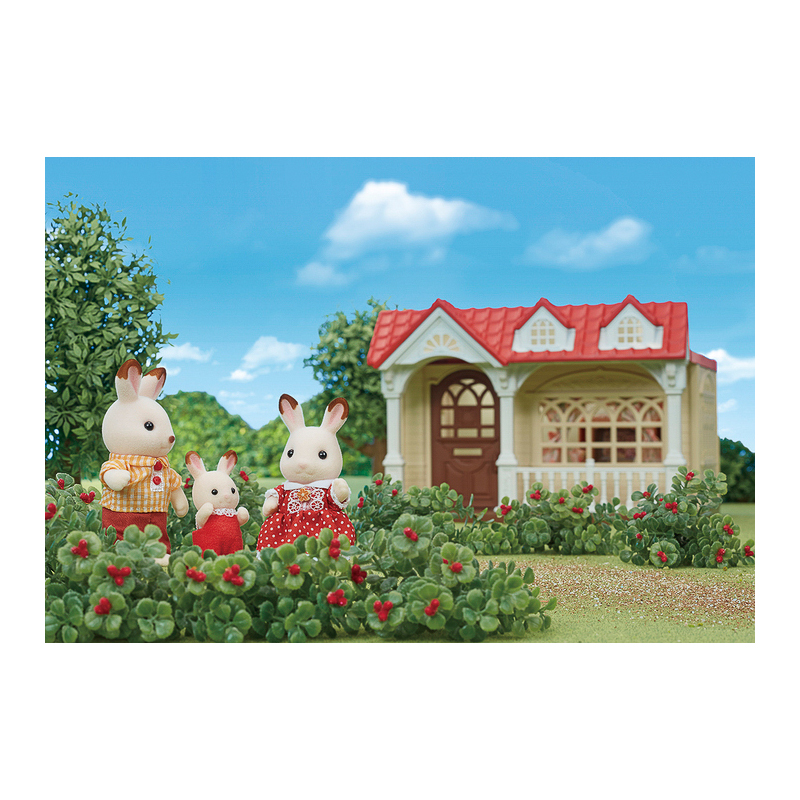 Sylvanian Families Sweet Raspberry Home / ซิลวาเนียน แฟมิลี่ บ้านสวีท ...