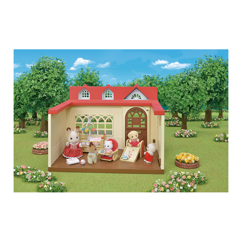 Sylvanian Families Sweet Raspberry Home / ซิลวาเนียน แฟมิลี่ บ้านสวีท ...