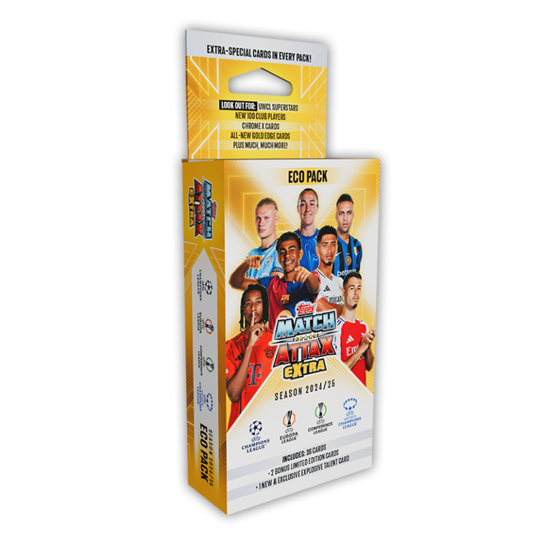 Match Attax UCC Extra 2025 Full Box x24 Packs / การ์ดฟุตบอล UCC แมตช์แอ ...